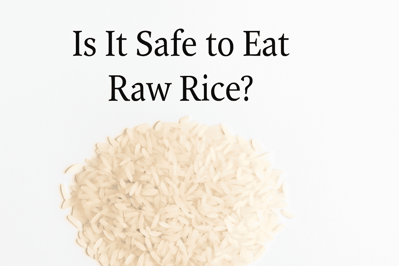 What Happens If We Eat Raw Rice Daily? | Shah Enterprises