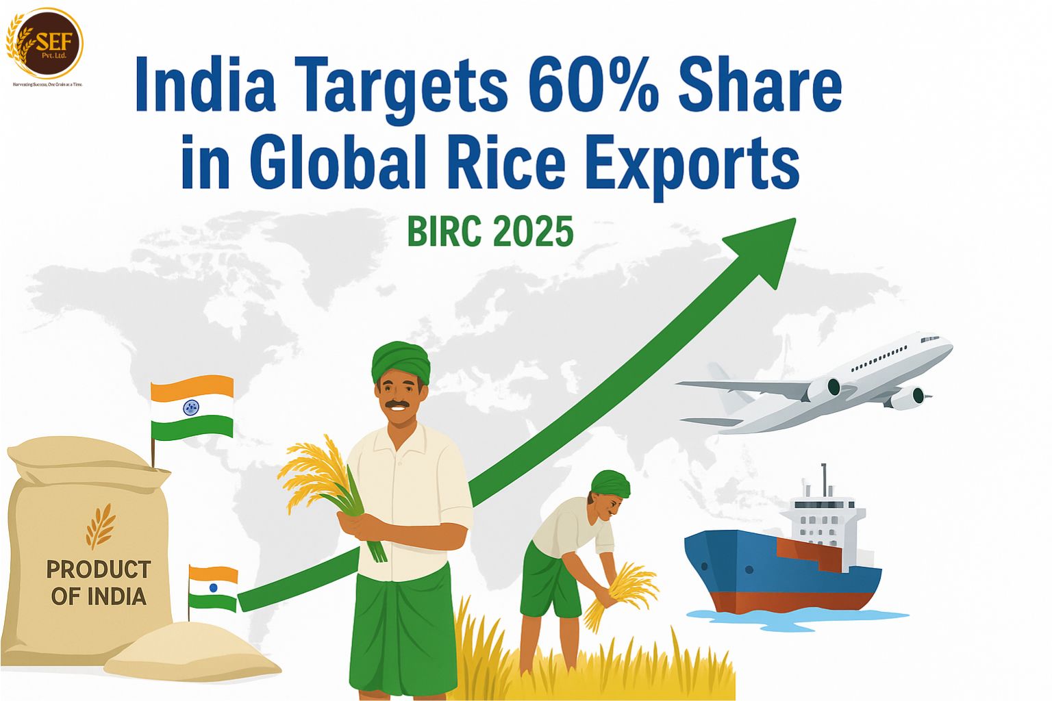 India Targets 60% Share in Global Rice Exports as BIRC 2025 Kicks Off ...
