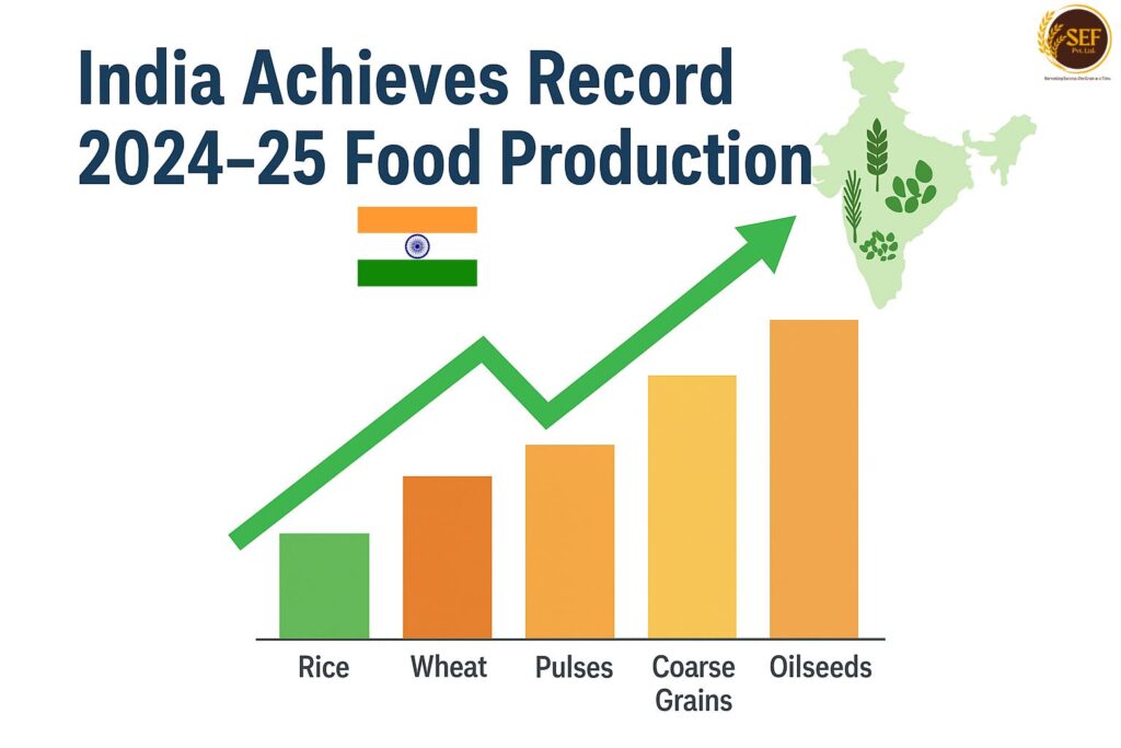 India Reports Record 2024–25 Food Production Led by Rice and Wheat ...
