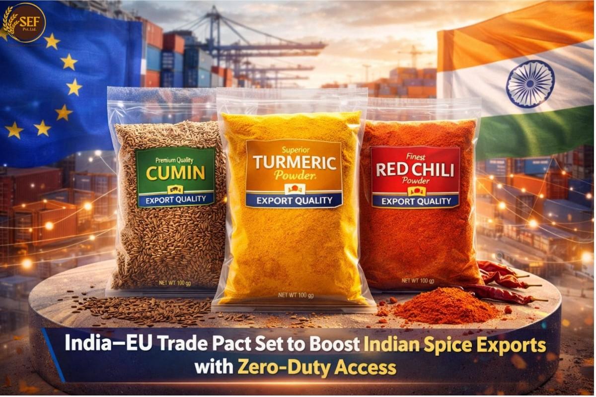 India–EU Trade Pact Set to Boost Indian Spice Exports with Zero-Duty ...